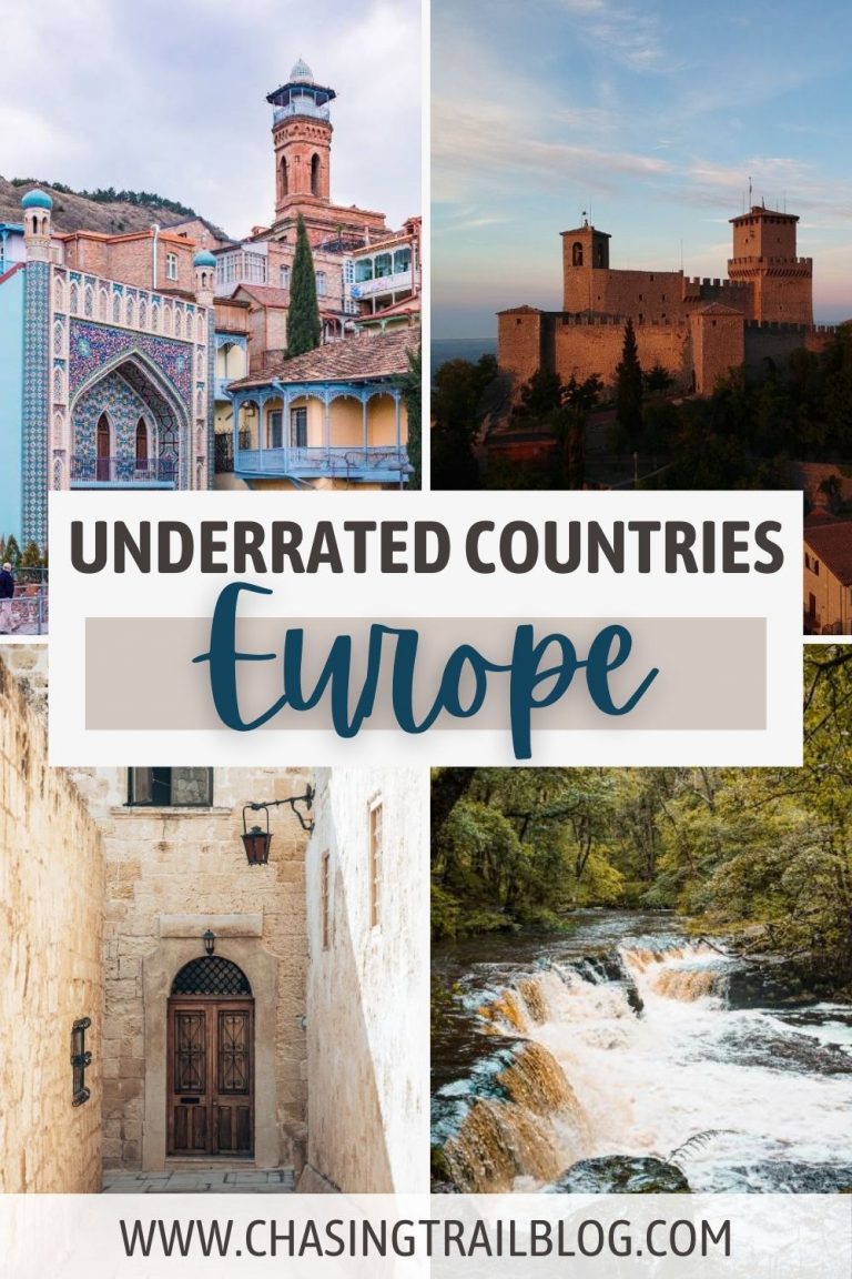15 Incredible Underrated Countries in Europe | Chasing Trail