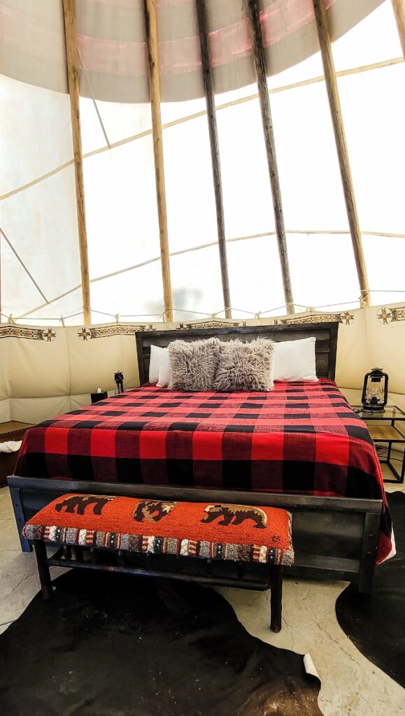 Unforgettable Yellowstone Glamping: Yellowstone Tipis