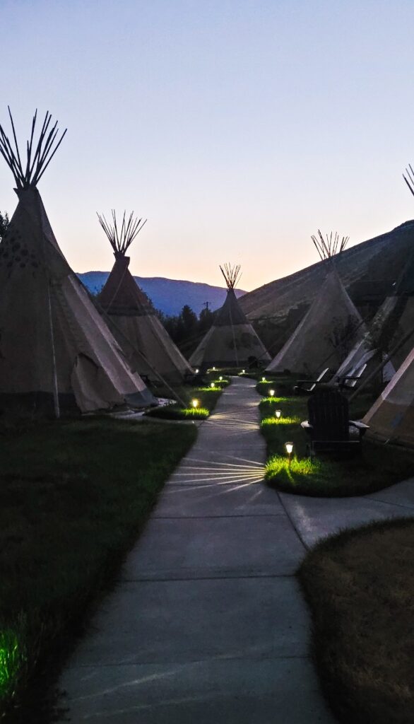 Unforgettable Yellowstone Glamping: Yellowstone Tipis