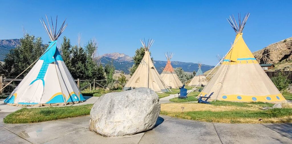 Unforgettable Yellowstone Glamping: Yellowstone Tipis