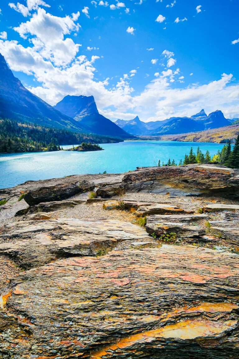 Beautiful Sun Point Nature Trail in Glacier National Park